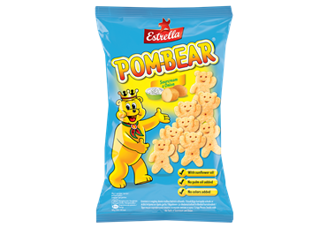 Čipsi ESTRELLA POM BEAR sk.krēj.sīp. 65g