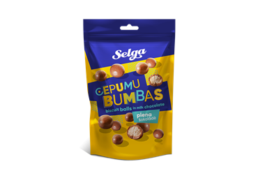 Cepumu bumbas SELGA piena šok.120g